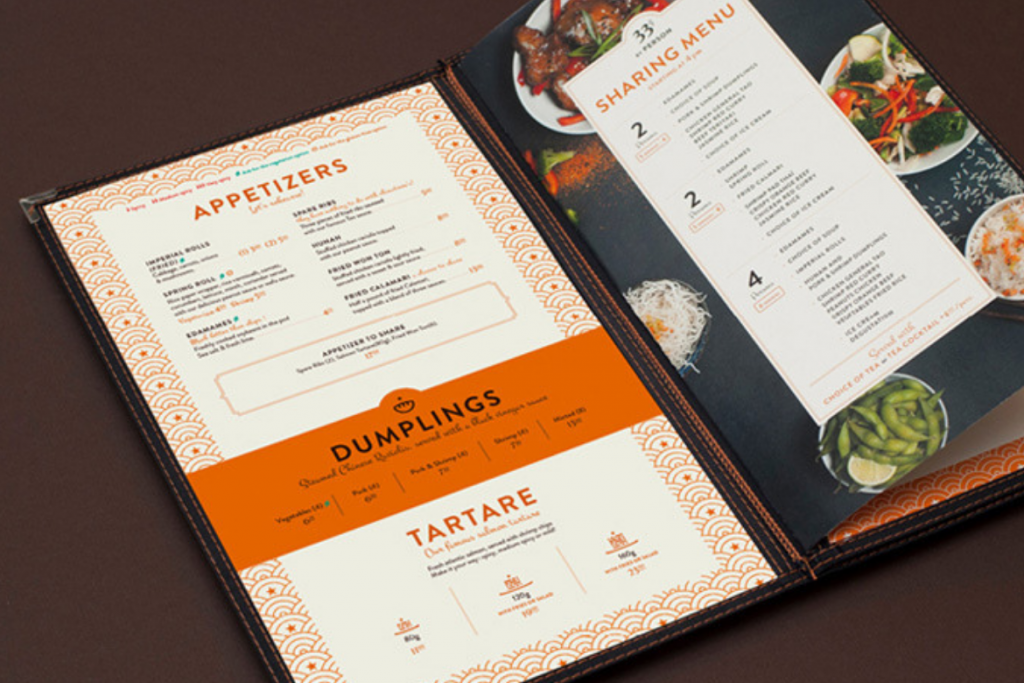 Menu Design. With Photos or without? | Waitron.Menu Blog
