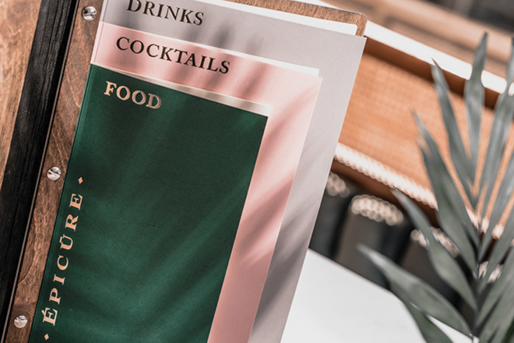 Creating a Menu Design. 3 Ways to Use Icons | Waitron.Menu Blog