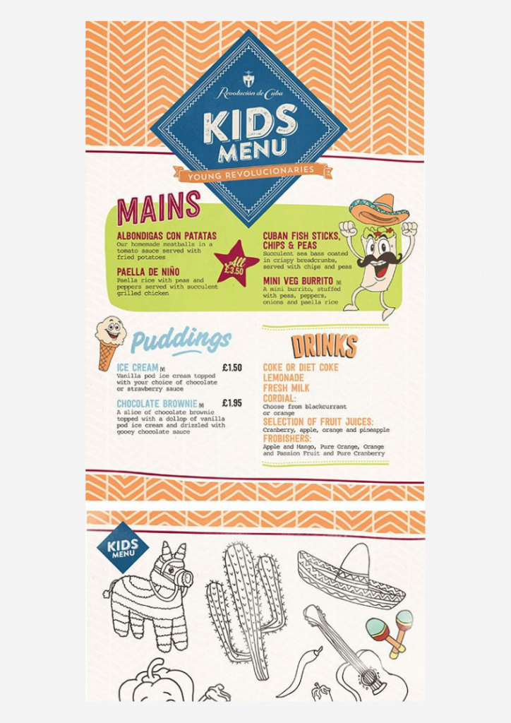 Designing a Menu. 5 Examples of Children's Menu | Waitron.Menu Blog