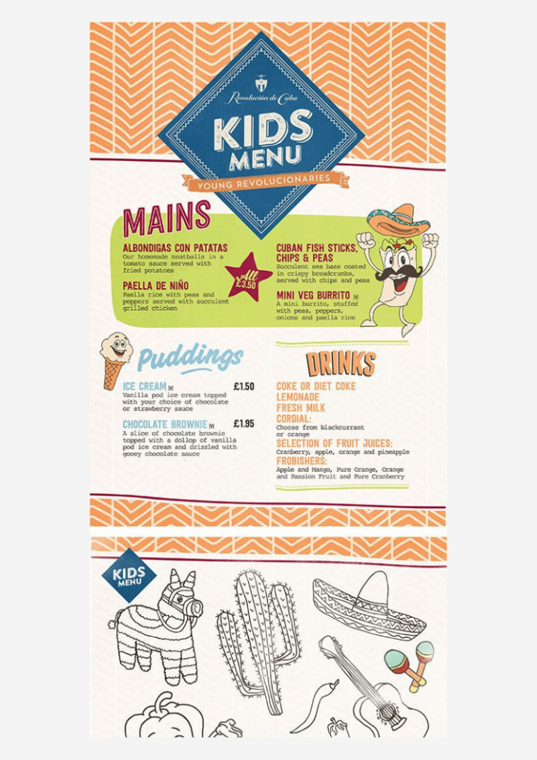 Designing a Menu. 5 Examples of Children's Menu | Waitron.Menu Blog