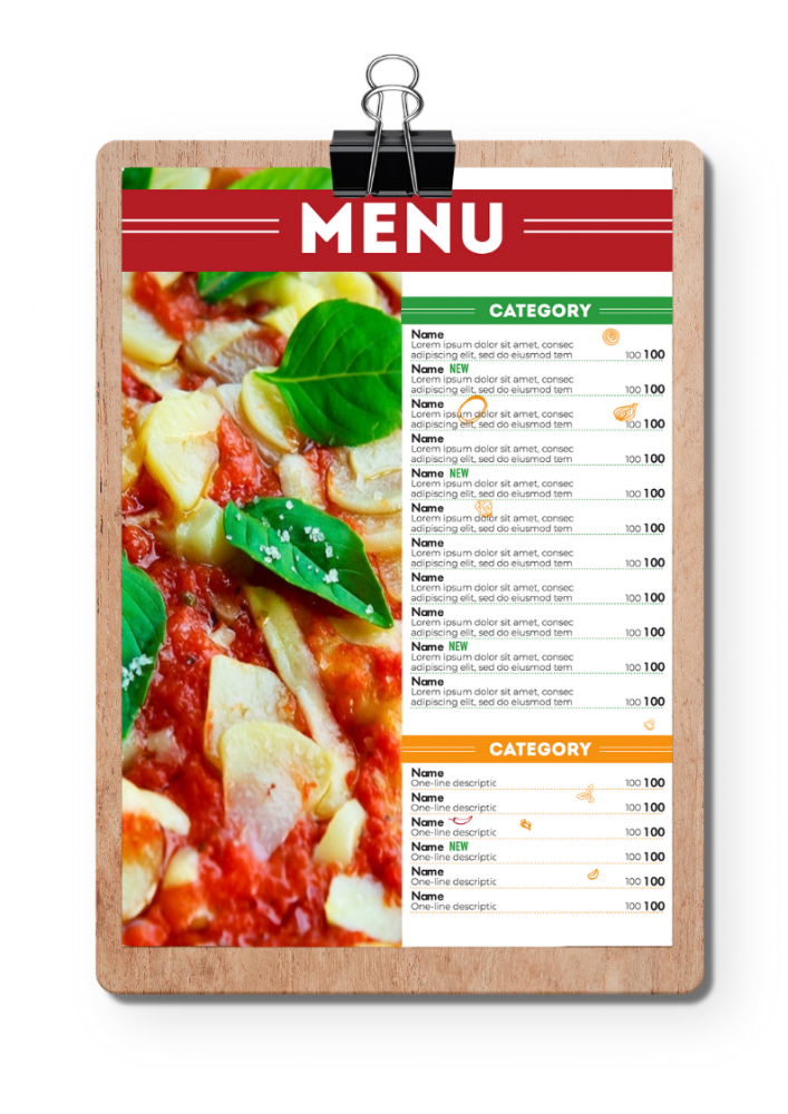 Menu Design. 3 Key Rules of Choosing a Color | Waitron.Menu Blog
